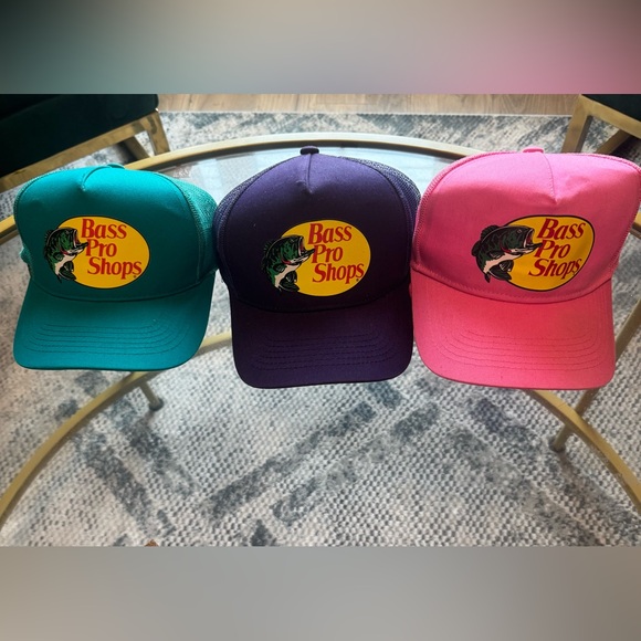 Bass Pro Shops | Accessories | Bass Pro Shop Mesh Trucker Hat Bundle Of ...
